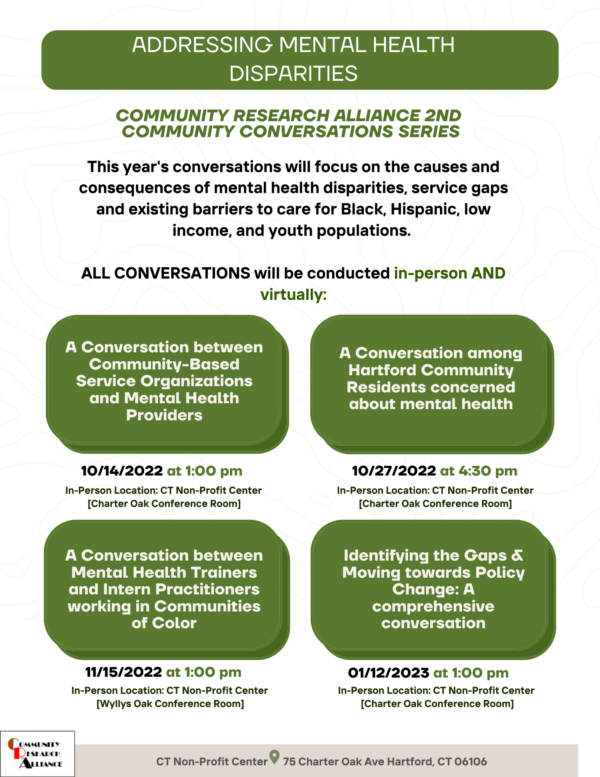Community Alliances and Mental Health: Better Together - Institute for ...
